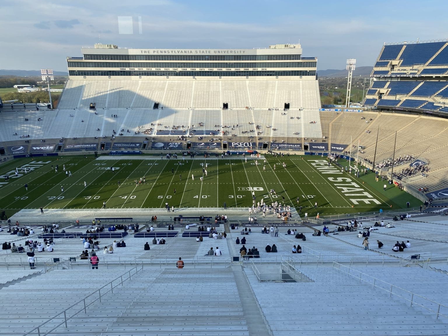 Down it Goes: The Beaver Stadium Press Box is No More