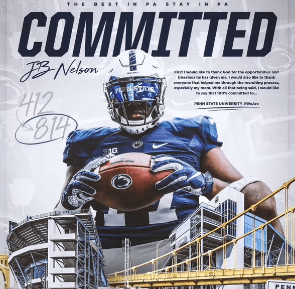 Penn State All 105: Mt. Lebanon's JB Nelson Entering Year 2