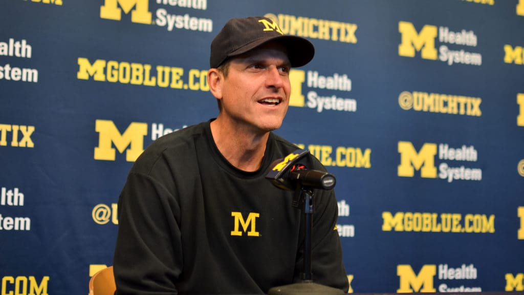 Jim Harbaugh Is Staying In Michigan After Interview With Vikings