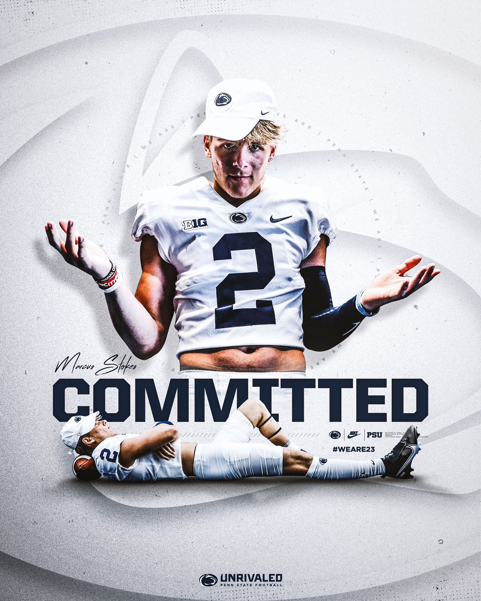 Four-Star 2023 QB Marcus Stokes Commits to Penn State