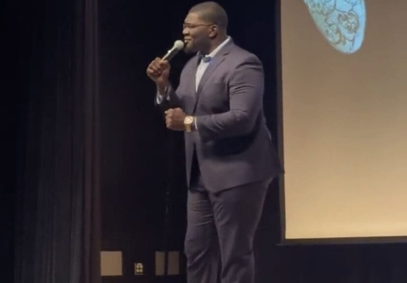 Penn State OL Golden Isreal-Achumba Shows Off Voice | NSN