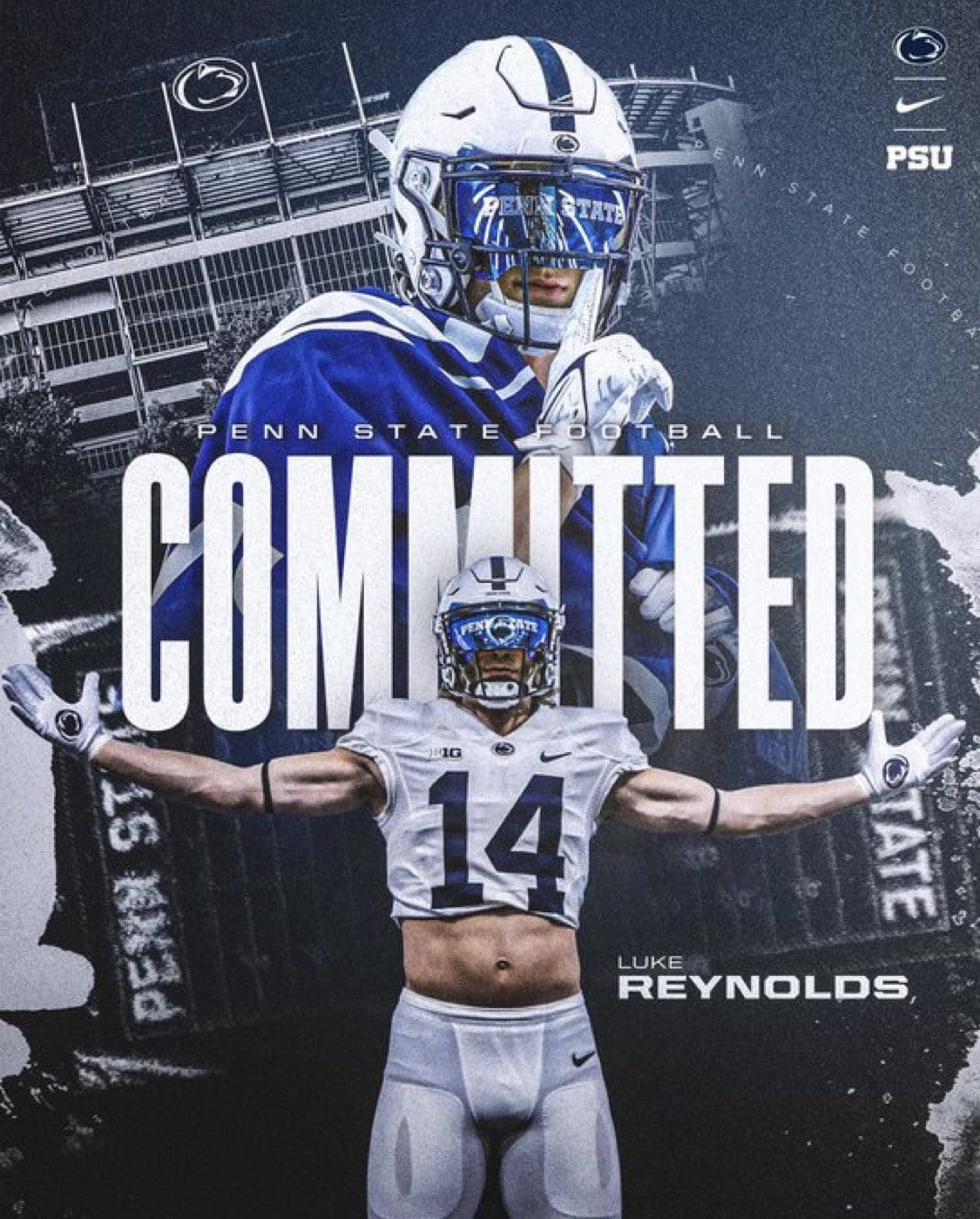 Penn State TE Commit Luke Reynolds Grabs Fourth Star, Higher Rank