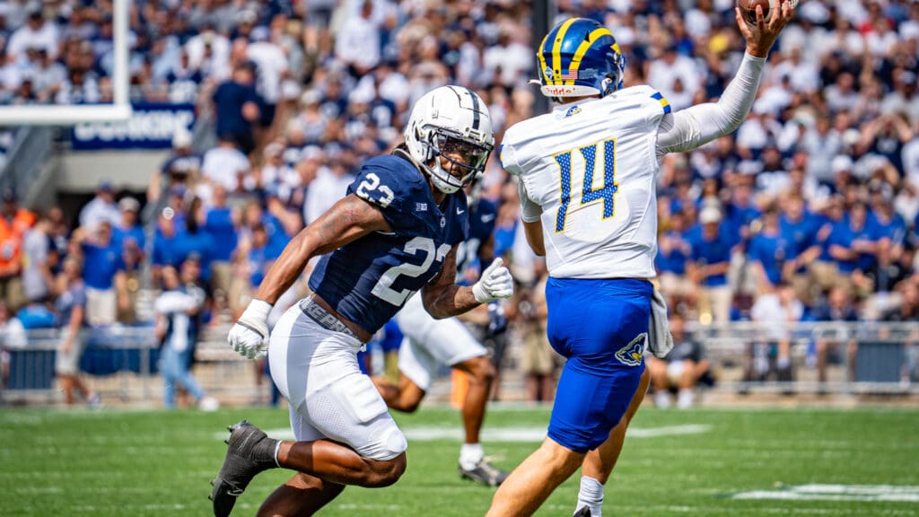 WATCH: PSU’s Curtis Jacobs, JB Nelson, Adisa Isaac Speak Ahead of Illinois