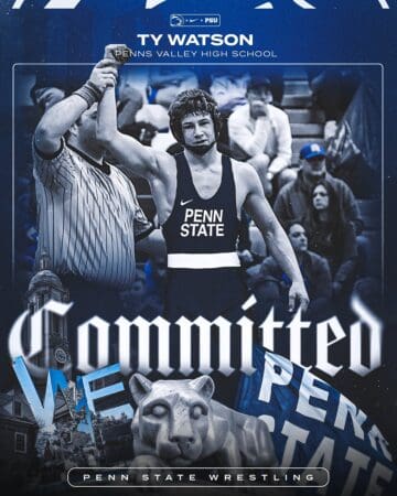 Penns Valley Wrestler Ty Watson Commits to Penn State