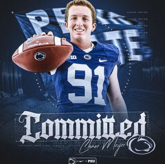 Former Tulsa Kicker Chase Meyer Commits to Penn State