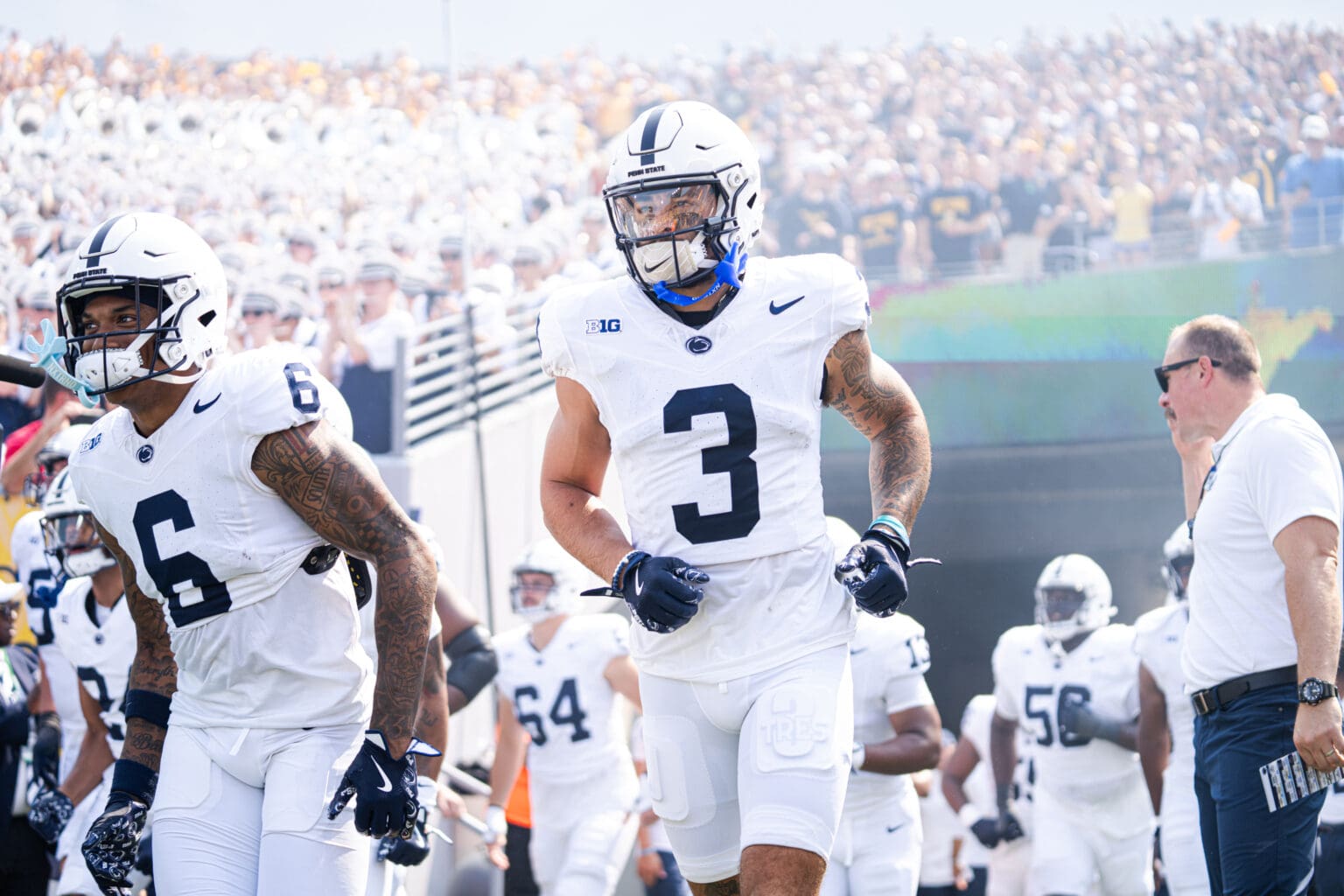 Allar: Julian Fleming ‘Doing a Tremendous Job’ for Penn State