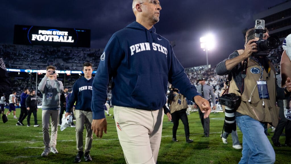 Watch: Penn State Fans Chant 'Fire Franklin,' Boo Him Leaving Field