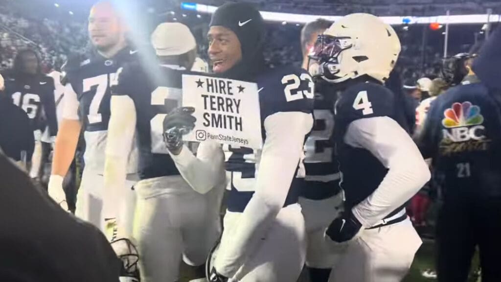 Watch: Penn State Players, Fans Show Love For Terry Smith After ...